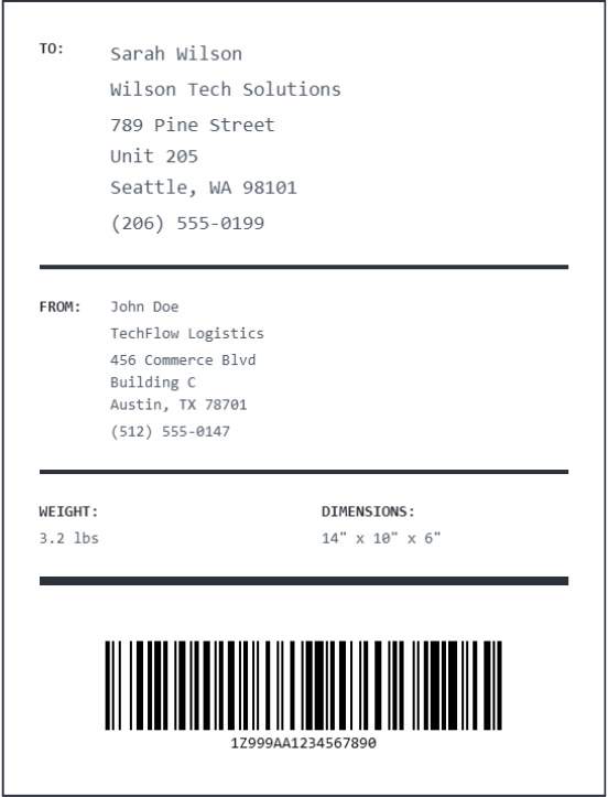 ShipLabeler - Free Shipping Label Generator